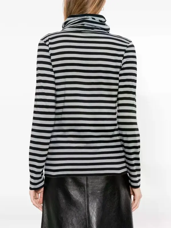 AGNES B. Transformable T-shirt - Black