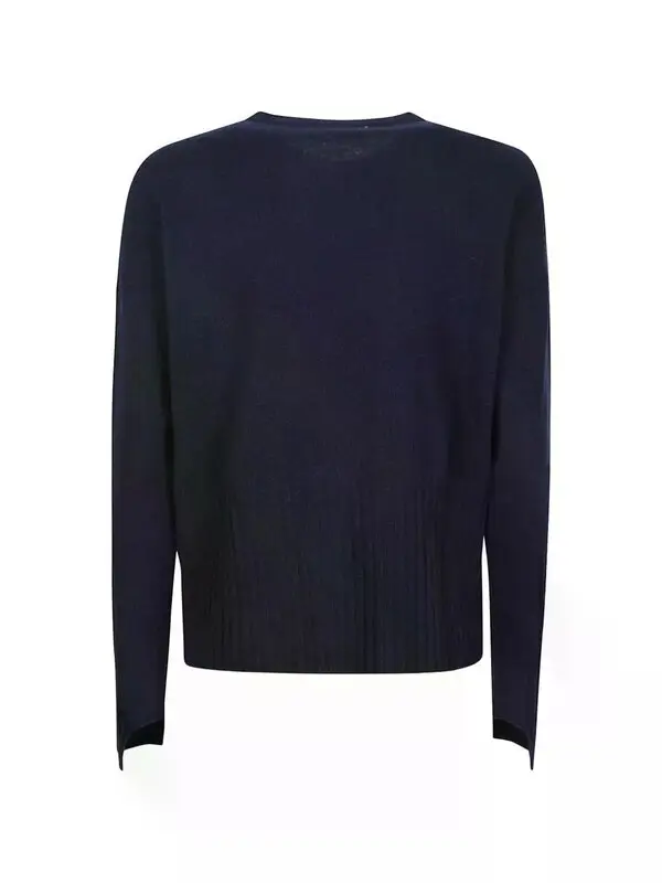 DRUMOHR Zip-detail Ribbed-trim Sweater