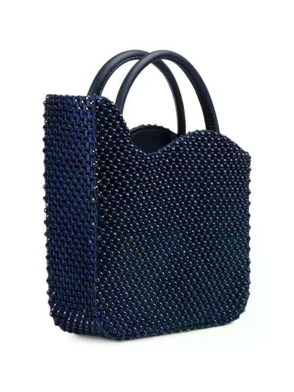 LE SILLA Small Ivy Crystal-embellished Tote Bag