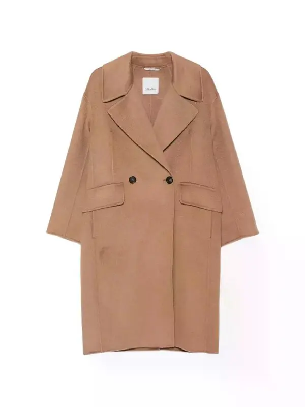 Max Mara Double-breasted Notched-lapel Coat