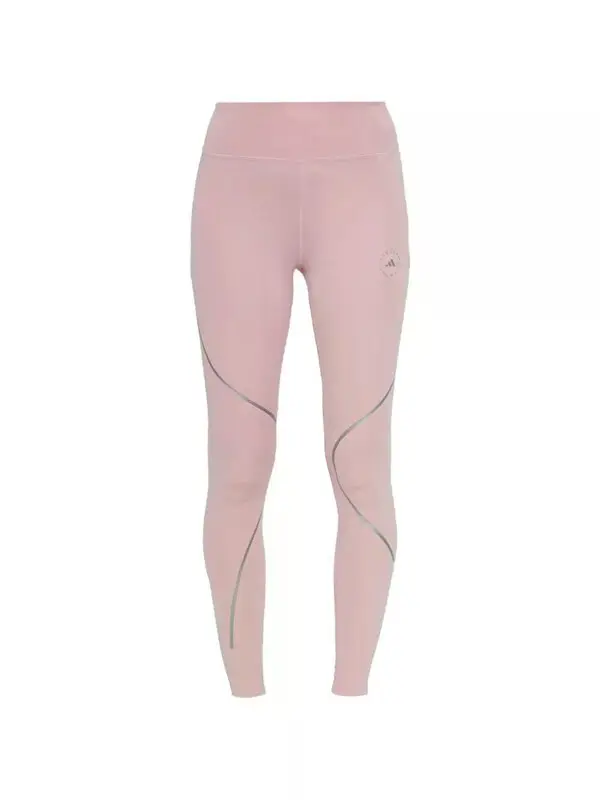 Adidas By Stella McCartney X Stella Mccartney Logo-print Leggings - Pink