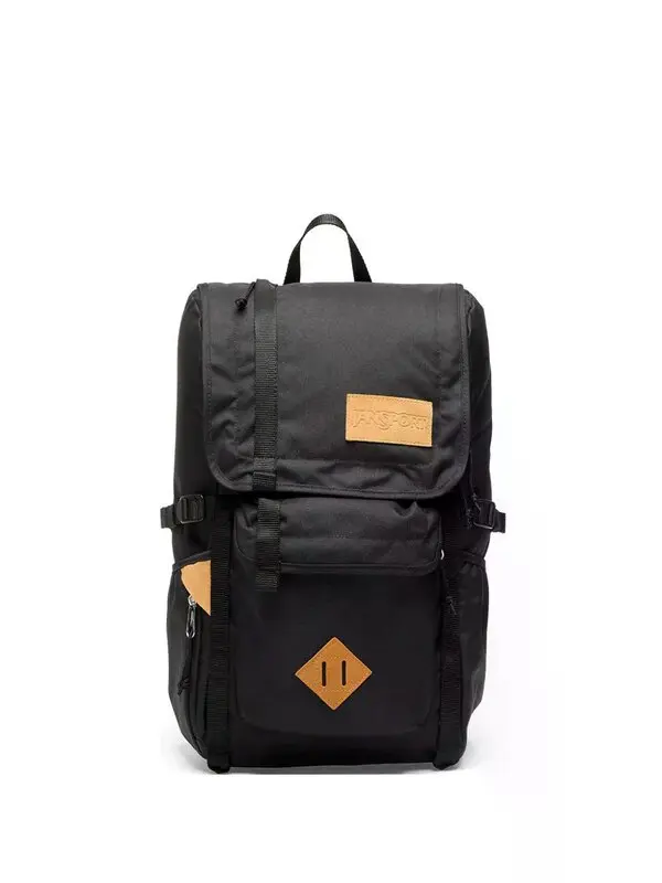 JANSPORT Logo-patch Foldover Backpack