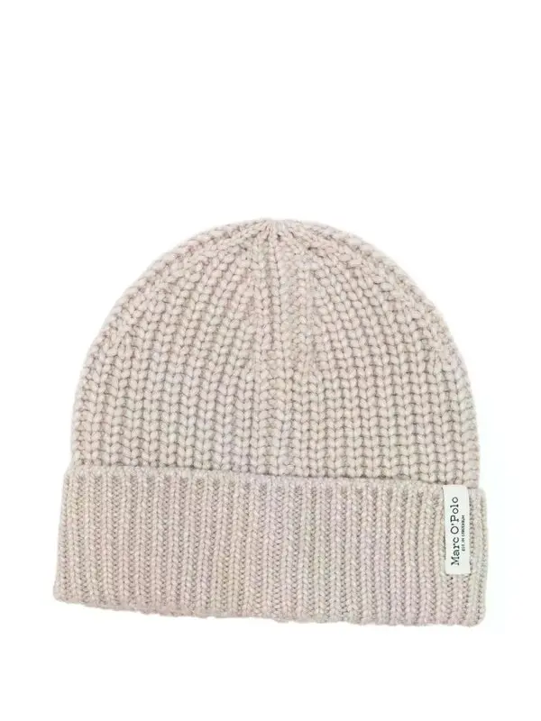 Marc O'polo Ribbed-knit Beanie Hat - Neutrals