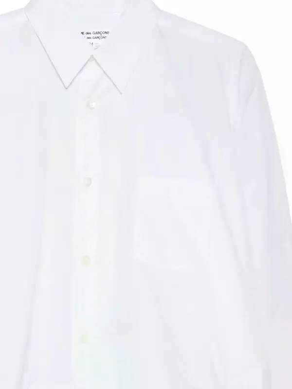 Comme Des Garçons Pocket-detail Button-up Shirt
