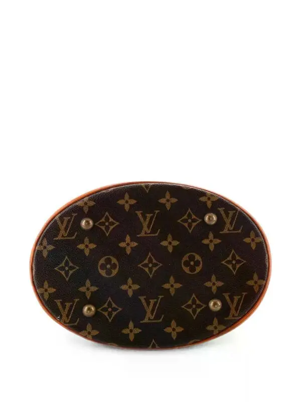 LOUIS VUITTON Petit Monogram Canvas Bucket Bag