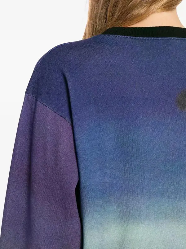 AGNES B. Landscape-print Sweatshirt