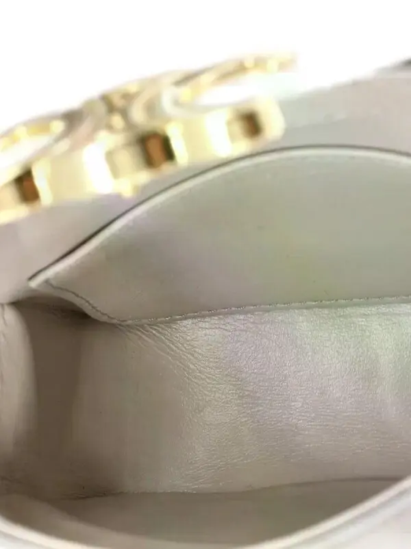 Celine Claude Leather Mini Shoulder Bag - Neutrals