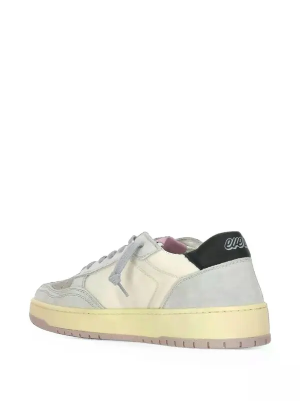 EVENU Zebra-print Panelled Sneakers
