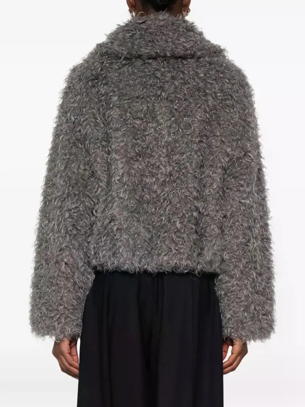 MEIMEIJ Faux-fur Cropped Coat