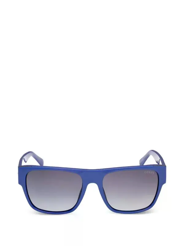 Guess Logo-plaque Rectangle-frame Sunglasses