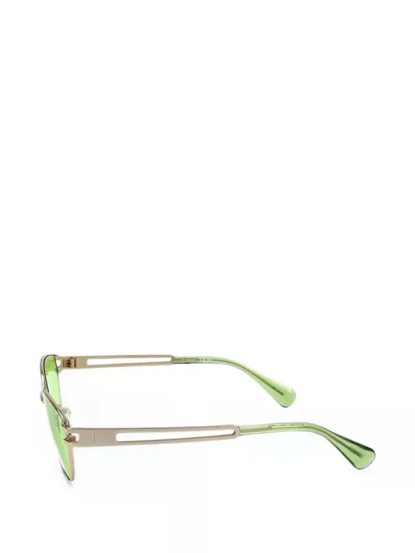 MAX&CO. Geometric-frame Cut-out Sunglasses