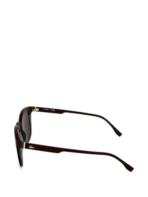 Lacoste Round-frame Logo-plaque Sunglasses