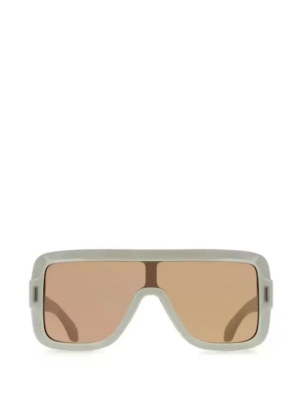 FERRAGAMO Shield-frame Sunglasses - Neutrals