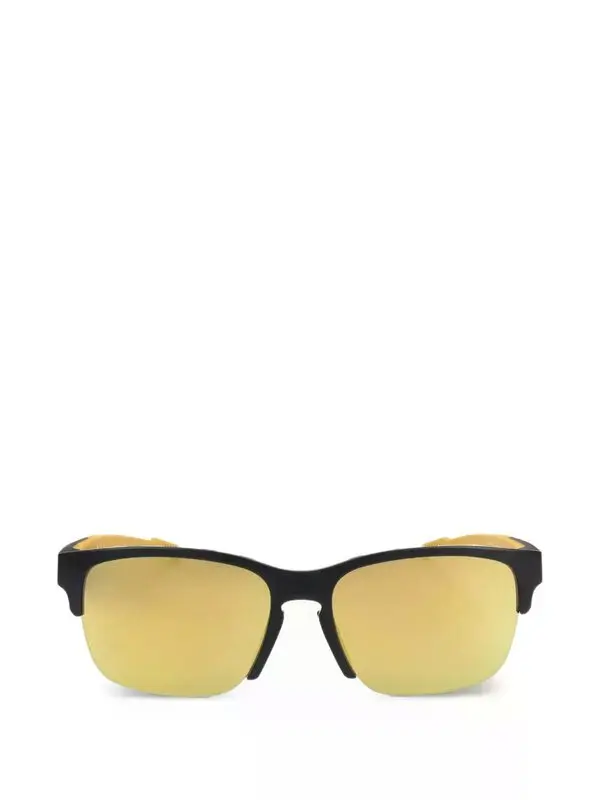 Adidas Logo-print Rectangle-frame Sunglasses