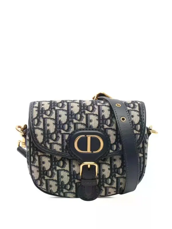 Dior 2000-2026 Small Oblique Canvas Bobby Crossbody Bag