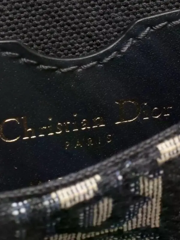 Dior 2000-2026 Small Oblique Canvas Bobby Crossbody Bag