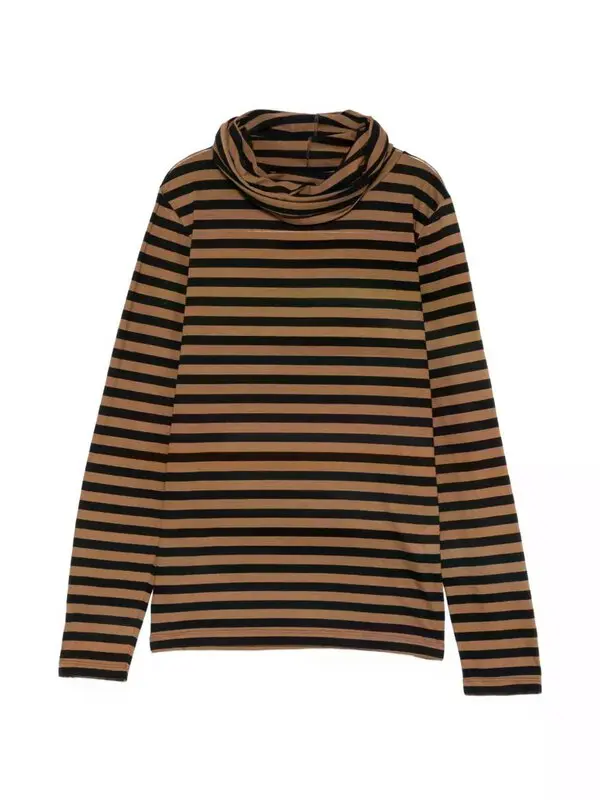 AGNES B. Transformable T-shirt - Brown