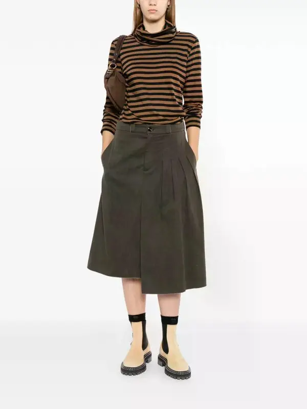 AGNES B. Transformable T-shirt - Brown