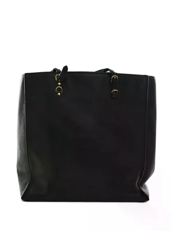 Balenciaga 2015 Leather Papier A5 Metallic Edge Tote Bag