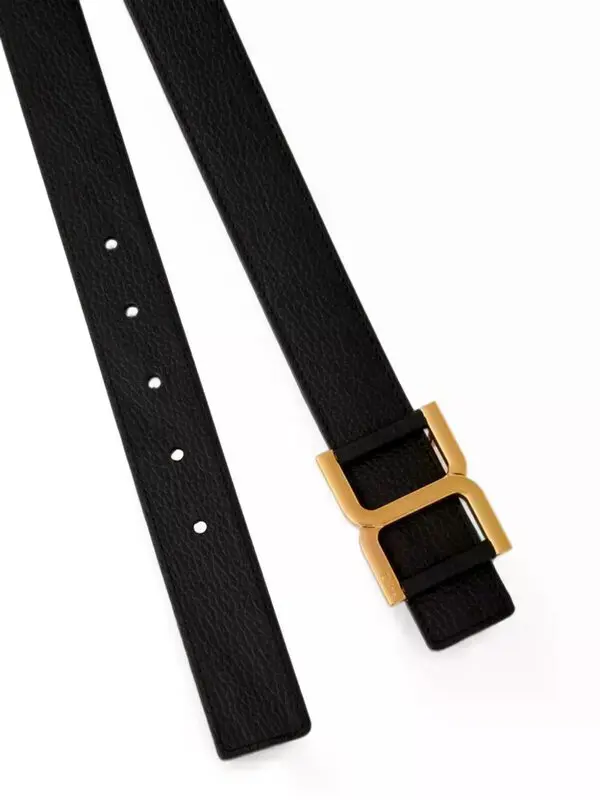 Chloé Marcie Grained Leather Belt