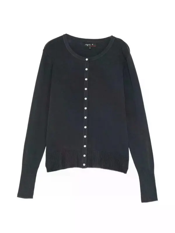 AGNES B. Snapy Cardigan