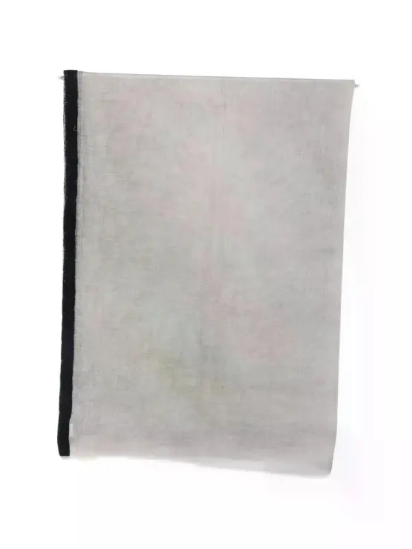 Faliero Sarti Toffy Contrast-trim Scarf