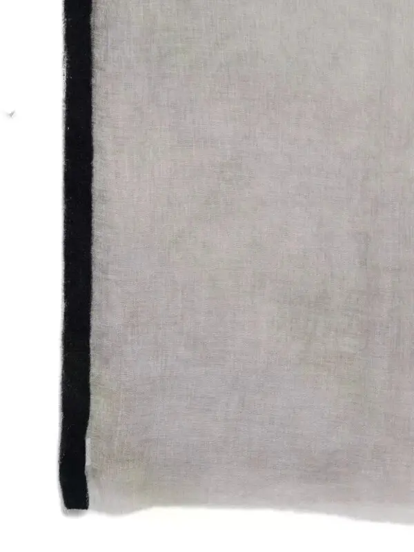 Faliero Sarti Toffy Contrast-trim Scarf