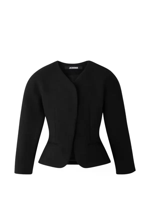 Jacquemus V-neck Sculptural Jacket
