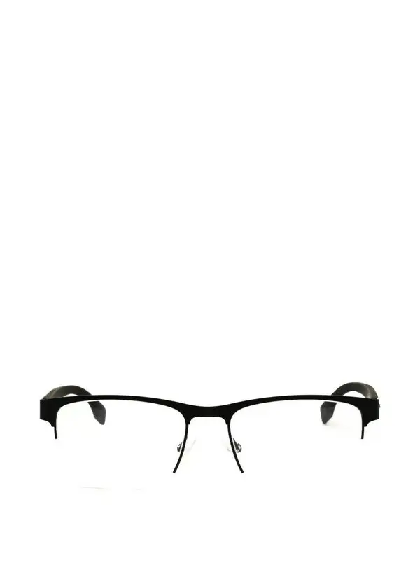 BOSS Rectangle-frame Glasses - Black