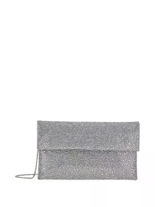 TWENTY FOURHAITCH Crystal-embellished Chain-strap Clutch Bag