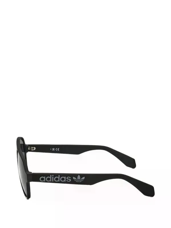 Adidas Pilot-frame Logo-print Sunglasses