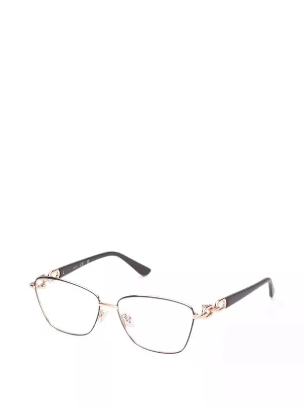 Guess Geometric-frame Chain-link Glasses