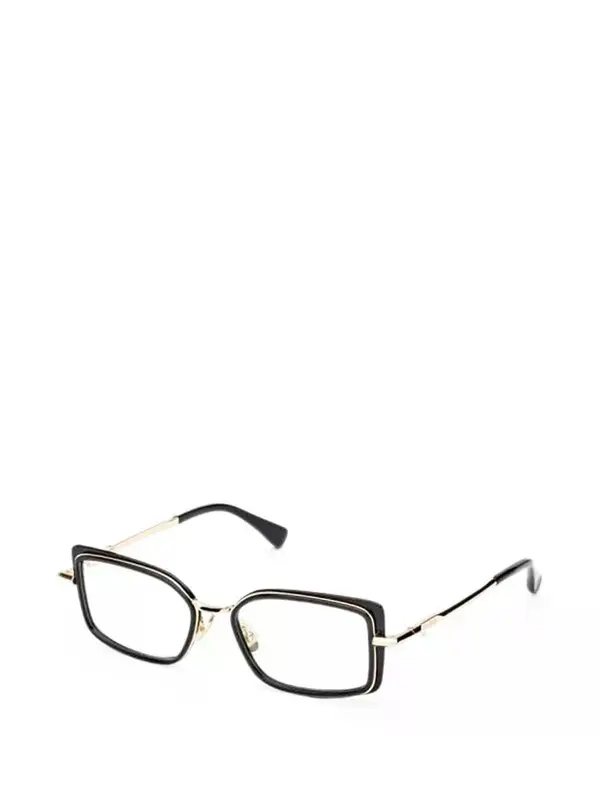 Max Mara Square-frame Glasses - Black