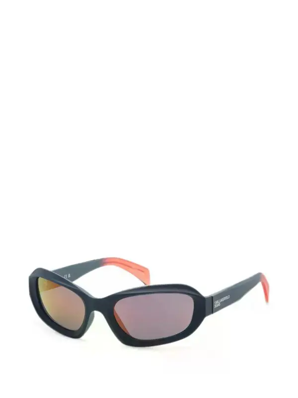 Karl Lagerfeld Geometric-frame Sunglasses