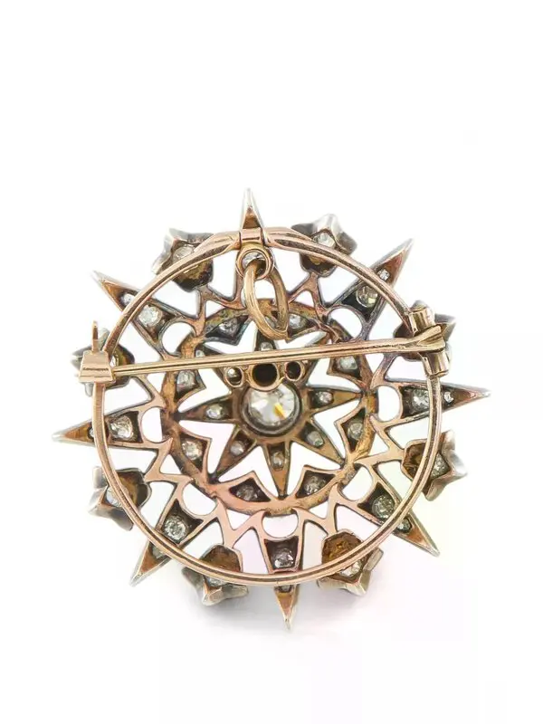 LB EXCLUSIVE Diamond Star-shaped Brooch