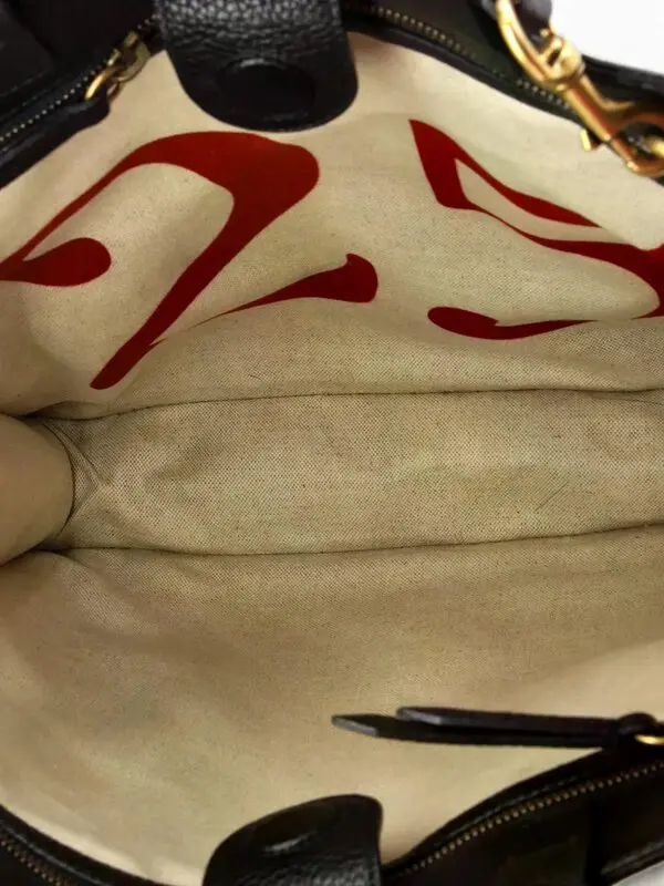 Gucci Convertible Soft Open Printed Leather Tall Tote Bag