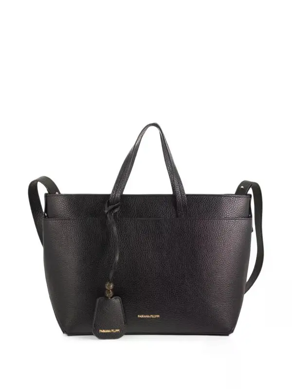 Fabiana Filippi Grained Leather Tote Bag