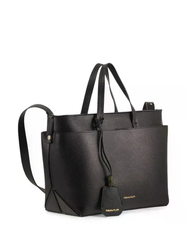 Fabiana Filippi Grained Leather Tote Bag