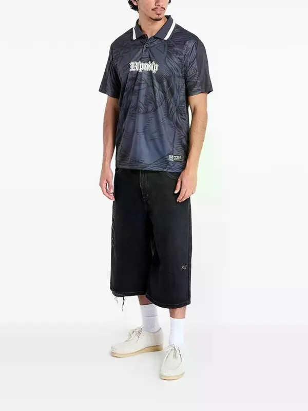 RIPNDIP Lord Savior Graphic-print Polo Shirt