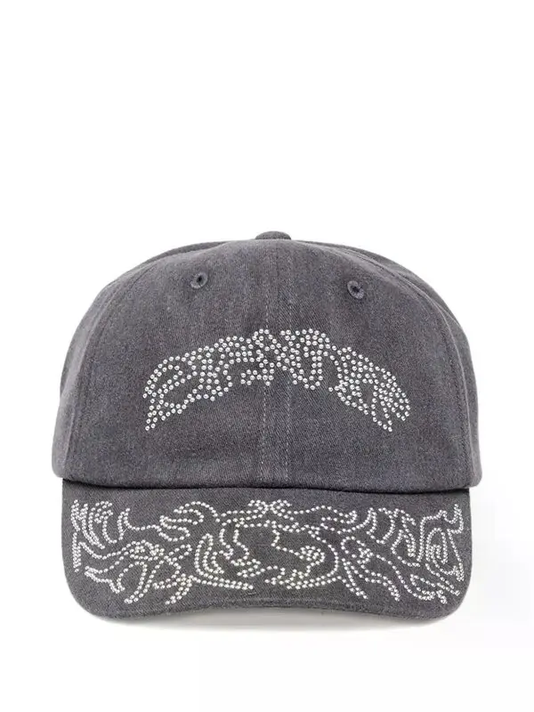 RIPNDIP Pretty Flacko Rhinestone-embellished Cap - Grey