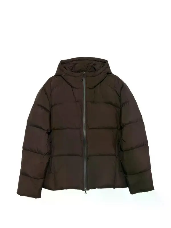 Samsøe Samsøe Sapax Hooded Puffer Jacket - Brown