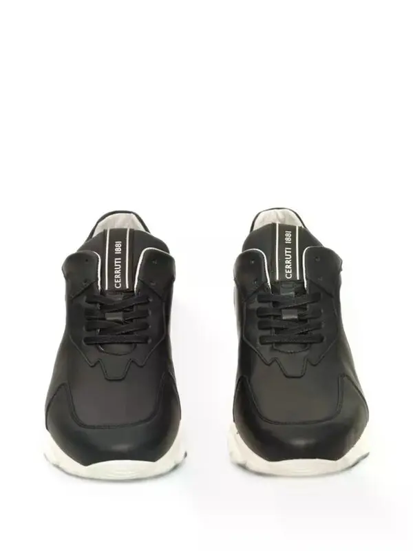 CERRUTI 1881 Logo-patch Leather Sneakers
