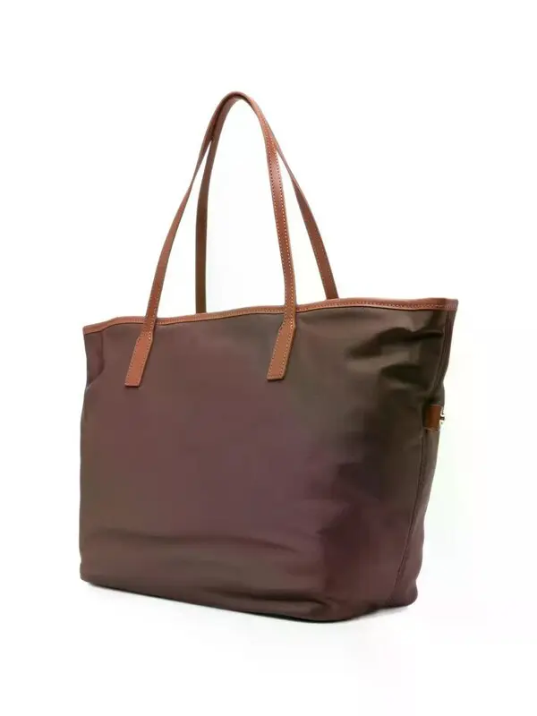 MC2 SAINT BARTH Logo-embroidered Tote Bag - Brown