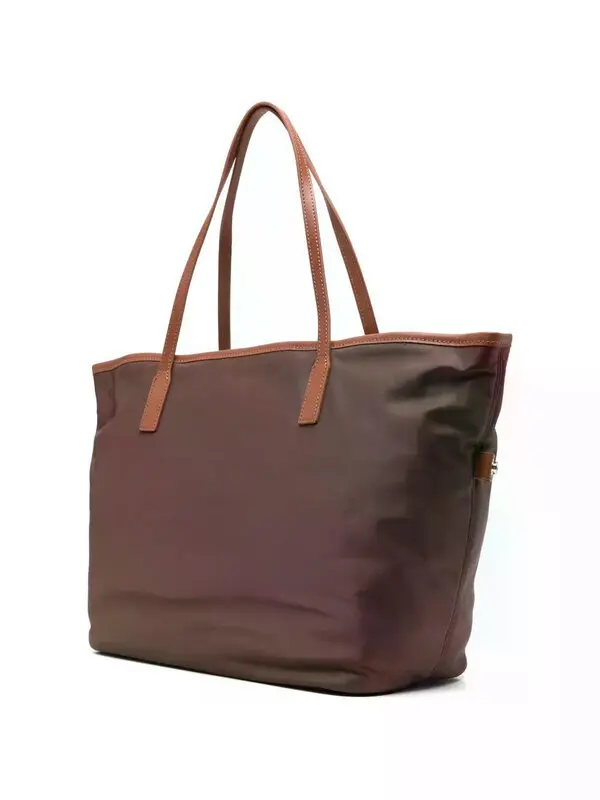 MC2 SAINT BARTH Logo-embroidered Tote Bag - Brown