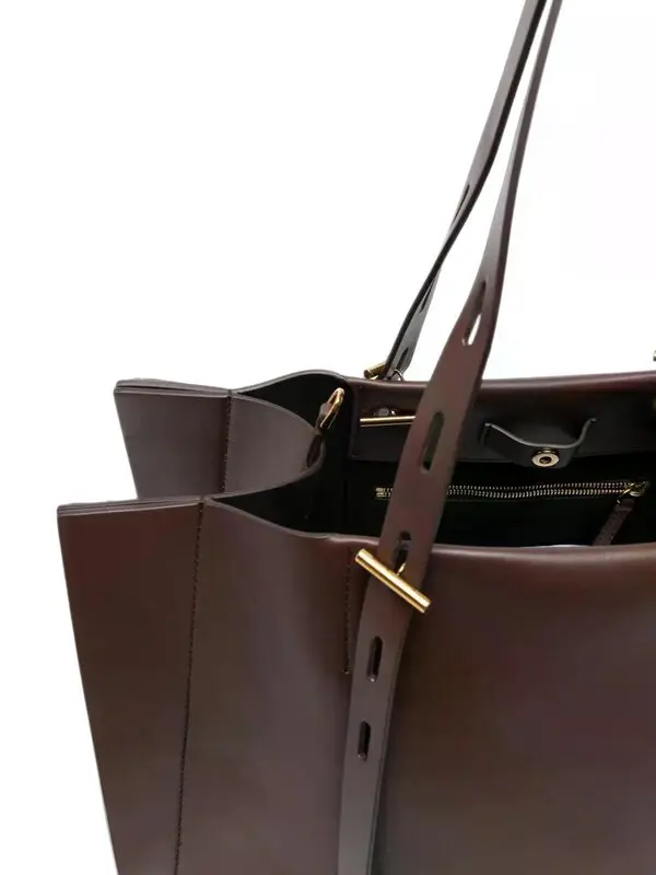 MINOBOSSI Paula Leather Tote Bag