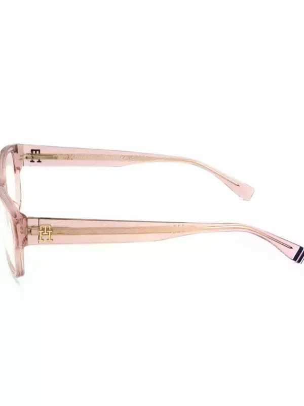 Tommy Hilfiger Logo-plaque Rectangle-frame Glasses