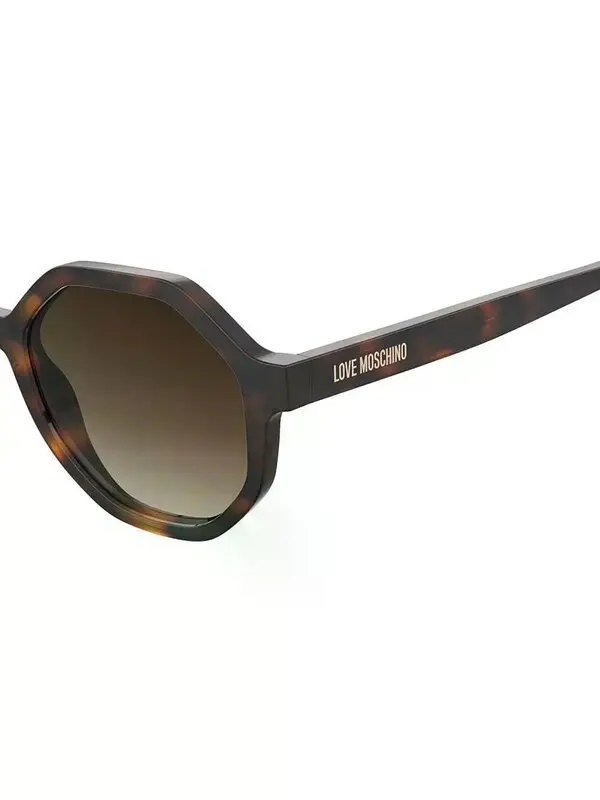 Moschino Geometric-frame Sunglasses