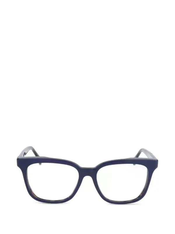 Max Mara Square-frame Glasses - Blue