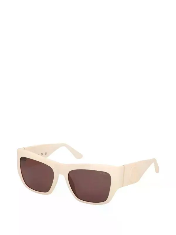 Guess Logo-embossed Rectangle-frame Sunglasses