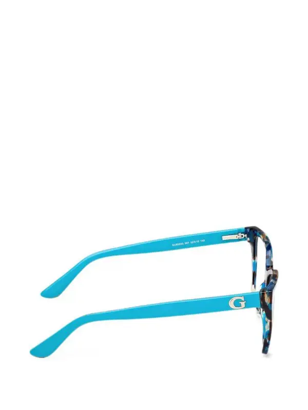 Guess Tortoiseshell-effect Cat-eye Glasses